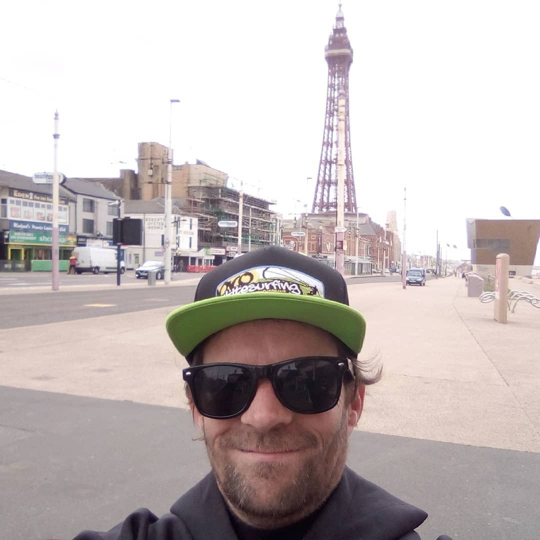 THE FIRST MEN TO KITEBOARD FROM BLACKPOOL TO NEW BRIGHTON!