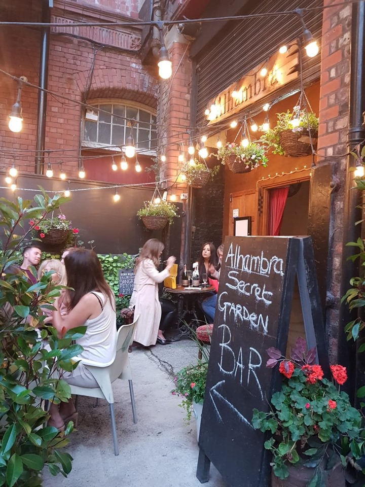 FREE VENUE HIRE & NEW SECRET GARDEN AT ALHAMBRA WINE BAR!