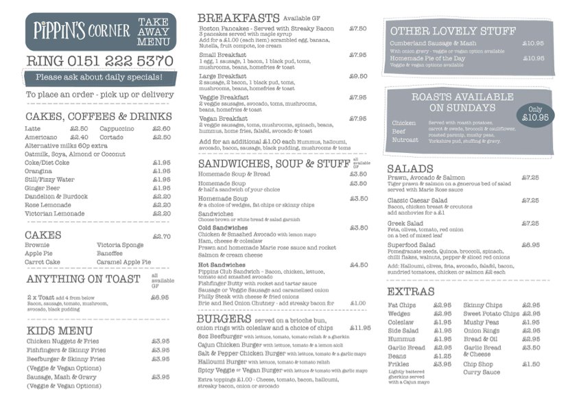 10 TOP TAKEAWAY & DELIVERY OPTIONS DURING LOCKDOWN!