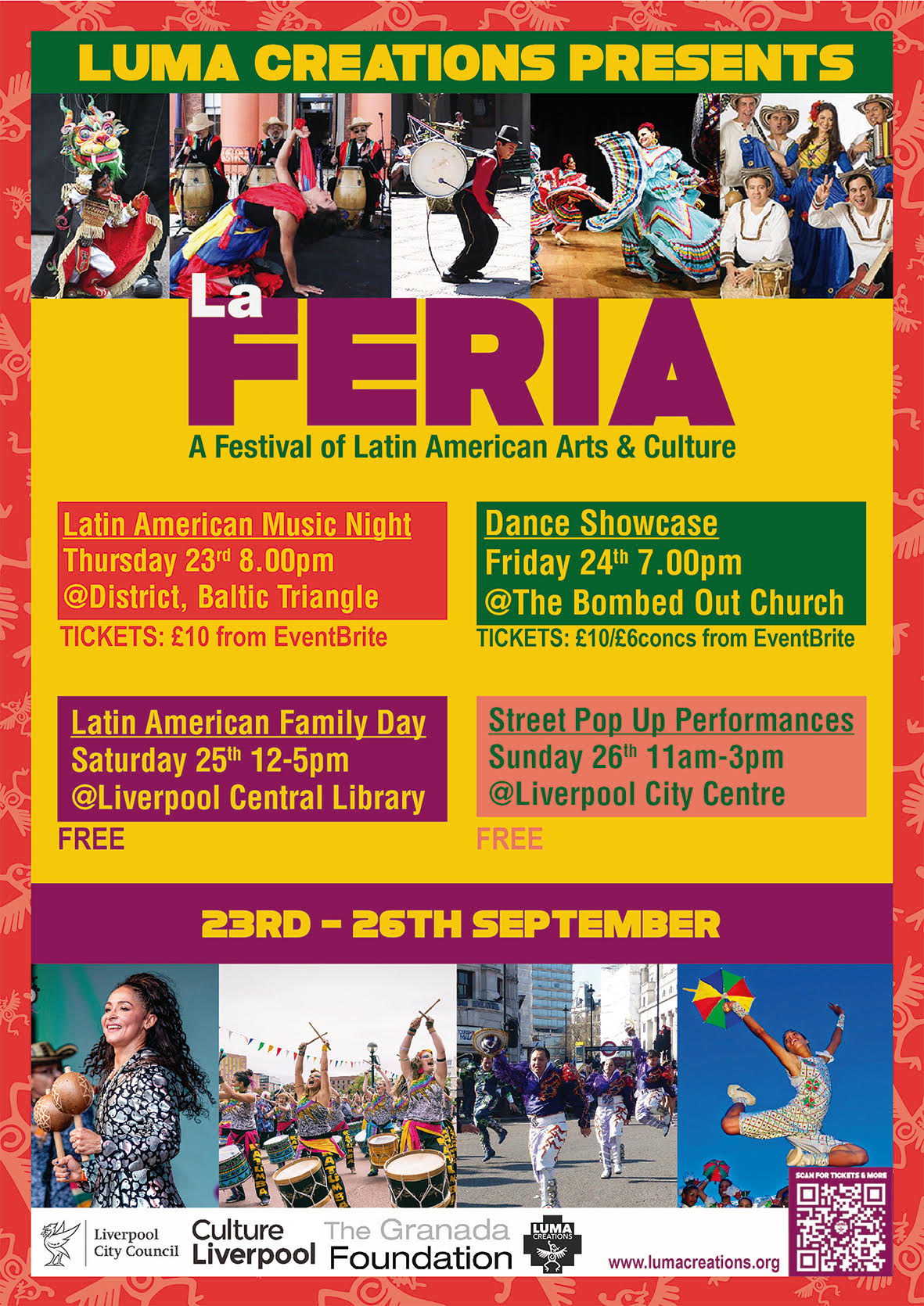 LA FERIA LATIN AMERICAN FESTIVAL COMING TO LIVERPOOL!
