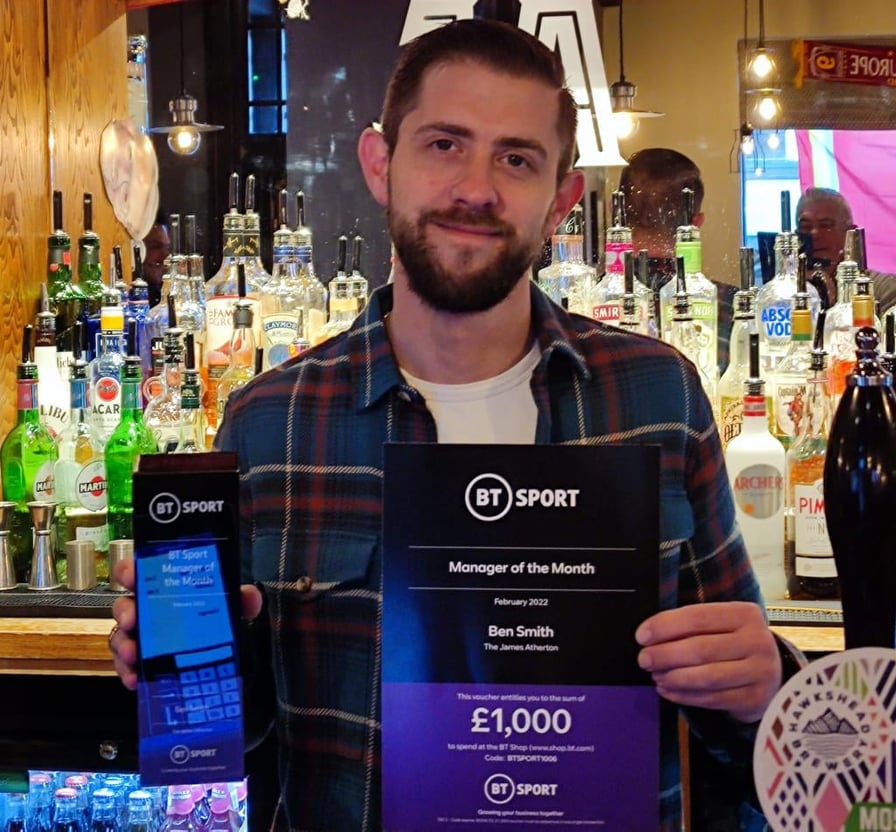 NEW BRIGHTON GENERAL MANAGER WINS TOP BT SPORT AWARD!