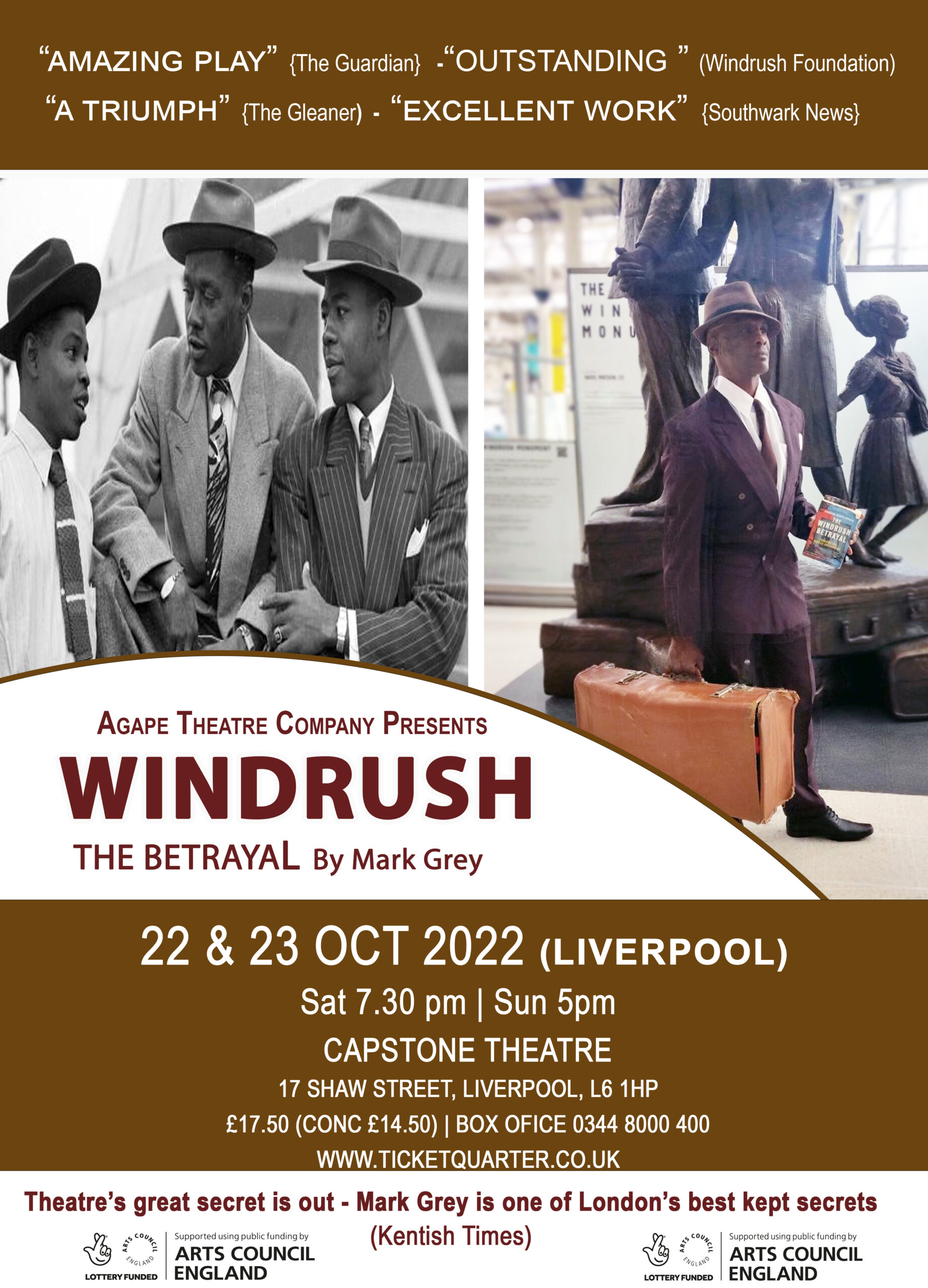 POWERFUL WINDRUSH PLAY COMING TO LIVERPOOL AFTER SELL-OUT SHOWS! - La ...