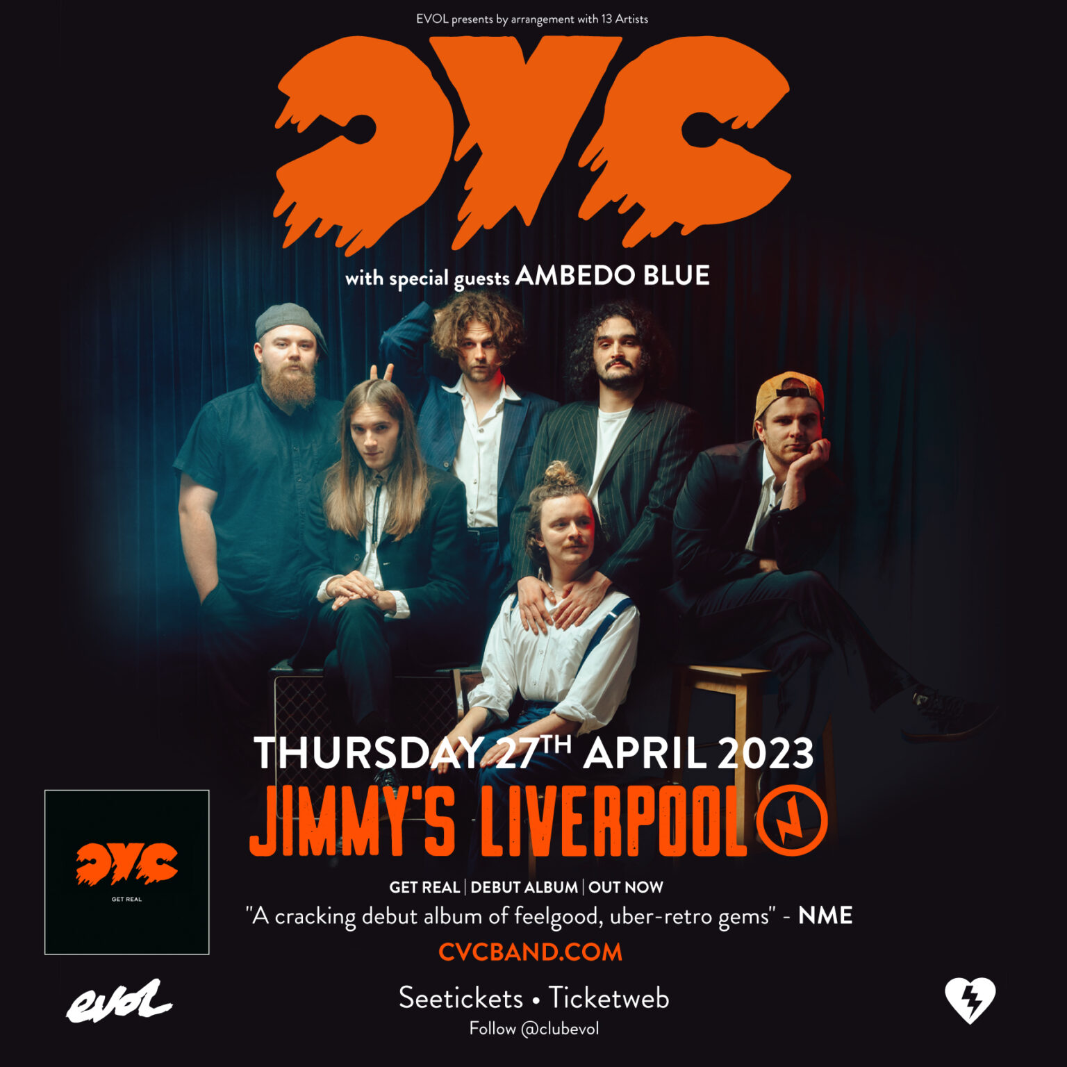 NME FAVOURITES CVC COMING TO LIVERPOOL AHEAD OF WORLD DOMINATION! - La ...