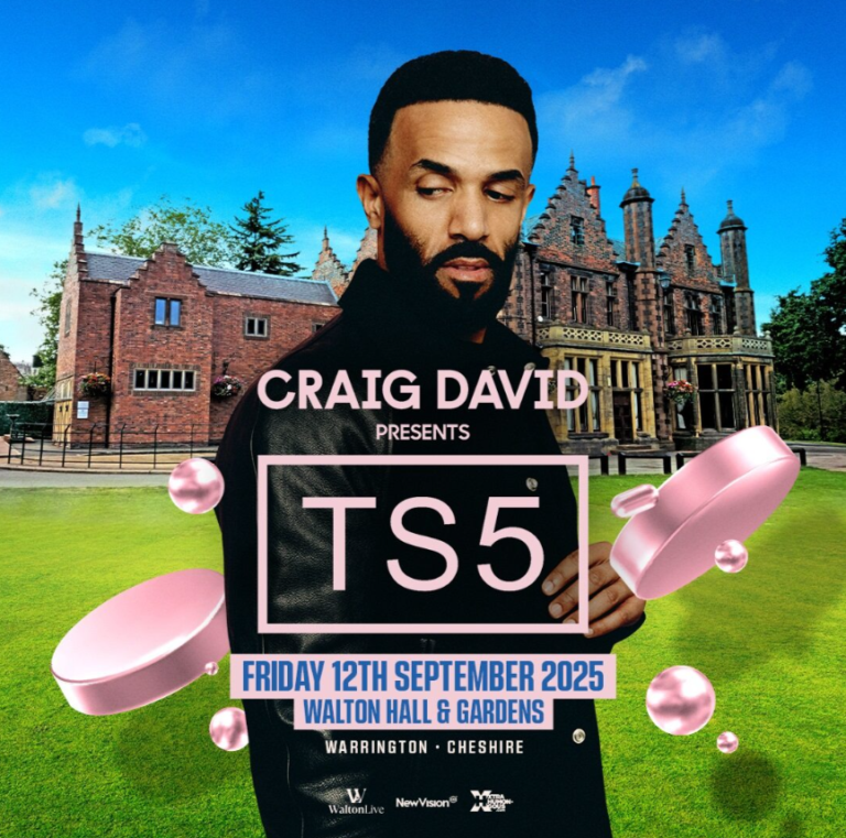 CRAIG DAVID TO BRING HUGE TS5 SHOW TO WALTON HALL & GARDENS! - La Vida ...