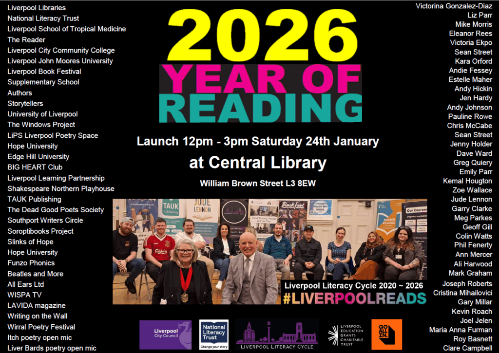 HUGE FREE LITERARY EVENT COMING TO LIVERPOOL CENTRAL LIBRARY! - La Vida ...
